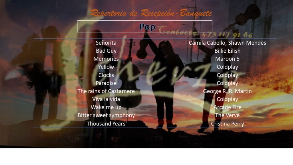 Nuestro repertorio – Cuarteto Scherzo